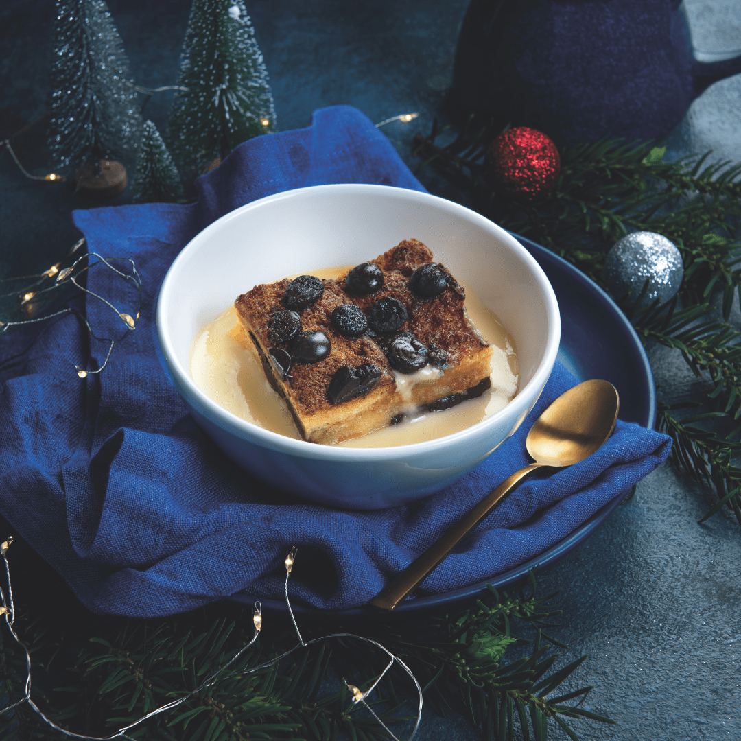 CHOCOLATE CHIP BRIOCHE BREAD & BUTTER PUDDING | Devon Farm Kitchen